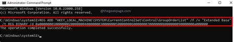 How To Add A Regbinary Registry Value Using Command Prompt