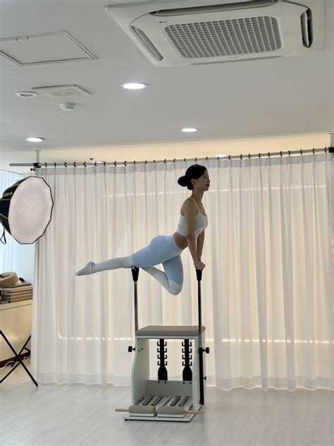 필라테스 지도자과정 막바지 필라테스 프로필 찍었어욥 네이버 블로그