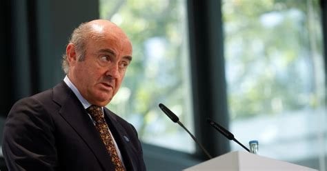De Guindos Dice Que Las Compras De Activos Deben Terminar Antes De