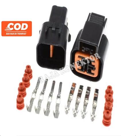 Soket 4 Pin Oxygen Sensor Downstream Upstream Connector Male Female Plug For Hyundai Lazada