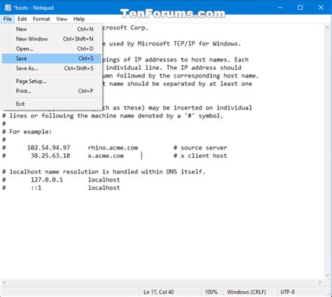 Block Websites Using Hosts File In Windows Tutorials