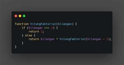 Belajar Javascript Intermediate 16 Mengenal Apa Itu Reskursif