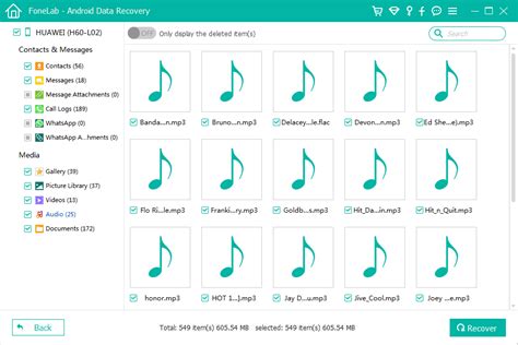 Tutorials To Recover Android Deleted Music Files