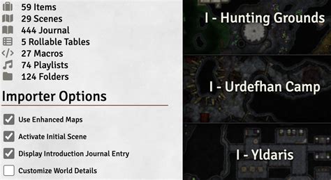 Bug Import Does Not Add Selected Scenes To Navigation Bar Issue 112 Foundryvtt Foundryvtt