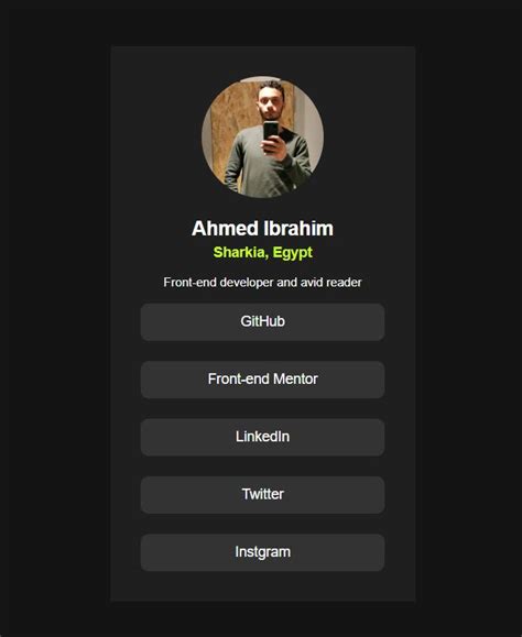 Ahmed Ibrahim On Linkedin Webdevelopment Frontendmentor Html Css Responsivedesign