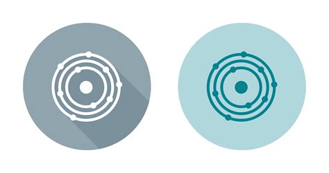 Atomic Structure Vector Icon Vector Art At Vecteezy