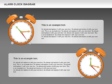 Alarm Clock Chart For Presentations In Powerpoint And Keynote Ppt Star