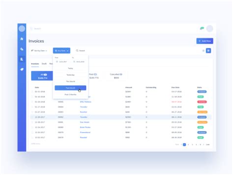 Table Designs Created By Ui Desgn Daily