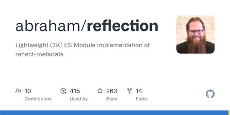 Github Abrahamreflection Lightweight 3k Es Module Implementation Of Reflect Metadata