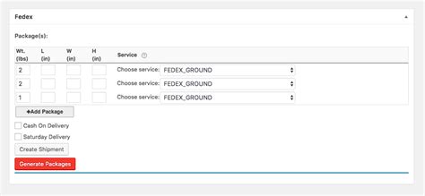 Print Multiple WooCommerce FedEx Labels For Single Orders