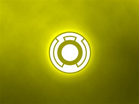 Yellow Lantern Oath Wallpaper