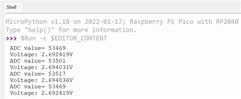 How To Use Adc In Raspberry Pi Pico Micropython Example