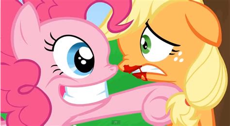 Applejack Vs Pinkie Pie By Queenlisa326 On Deviantart