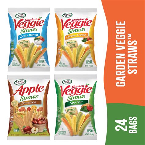 Sensible Portions Veggie Straws Variety Pack 24 Ct 1 Oz Snack Bags