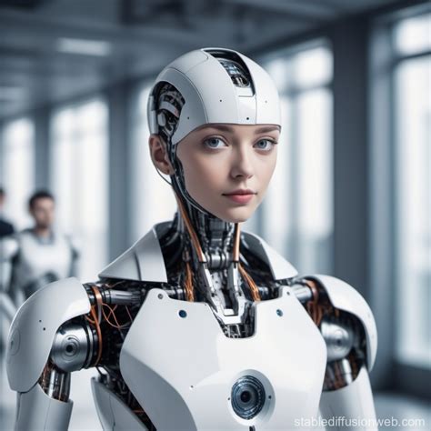 Futuristic Ai And Machine Learning Vision Stable Diffusion Online