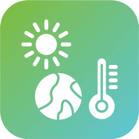 Premium Vector Vector Design Global Warming Icon Style
