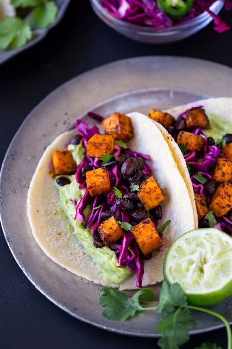 Chipotle Sweet Potato Tacos With Avocado Cream Making Thyme For Health