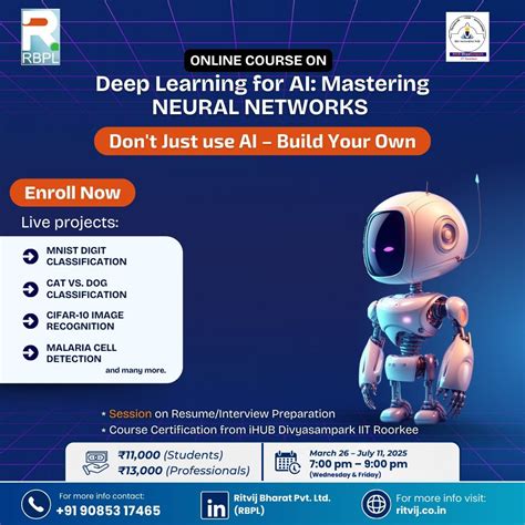Ritvij Bharat Pvt Ltd Rbpl On Linkedin Deeplearning Ai