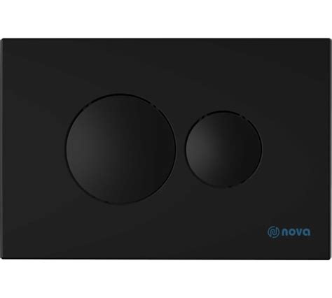 Кнопка для инсталляции Nova круглая черная 7313 - выгодная цена, отзывы ...