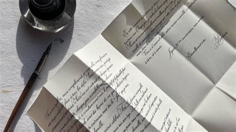 Lettre D Amour Manuscrite No Mie Keren