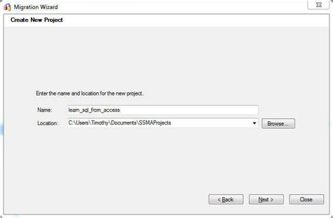 Transition From Ms Access To Sql Server With The Migration Assistant