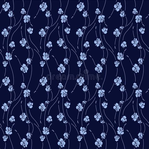 Japanese Rose Swirl Vine Vector Seamless Pattern Stock Vector Illustration Of Branch Fashion