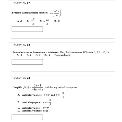 Solved QUESTION Evaluate The Trigonometric Function Chegg Com