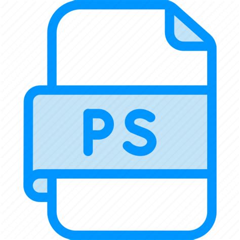 Postscript File Icon Download On Iconfinder On Iconfinder