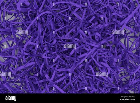 Cgi Composition Virtual Backdrop Messy Strings Decorative