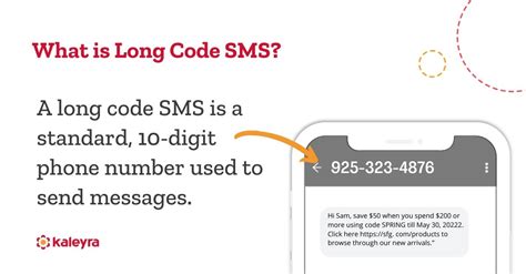 Long Code SMS Types And Benefits Kaleyra