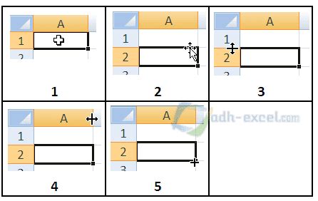 Beberapa Jenis Pointer Dan Shortcut Yang Terkait Dengan Pointer Excel Belajar Excel