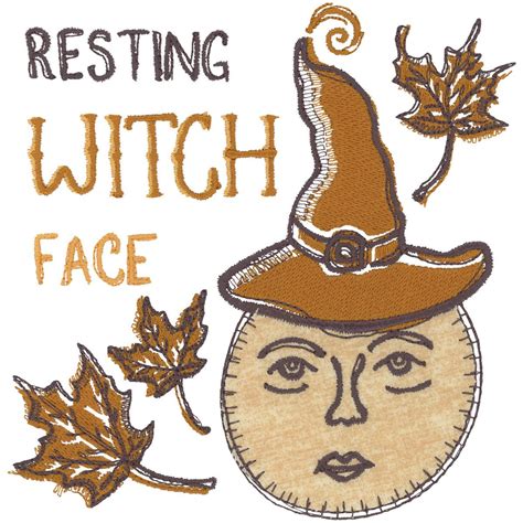 Witch Face Clip Art