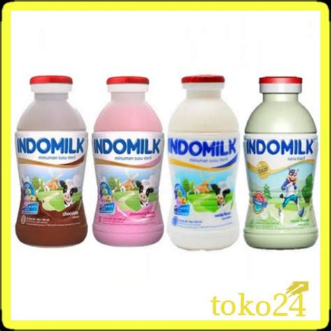 Jual Indomilk Botol Uht 190 Ml Shopee Indonesia