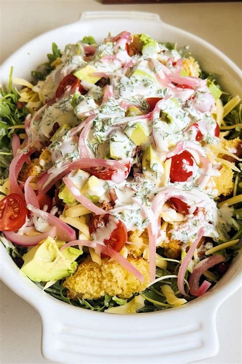 Southern Cornbread Salad Recipe With Buttermilk Dressing Grilled