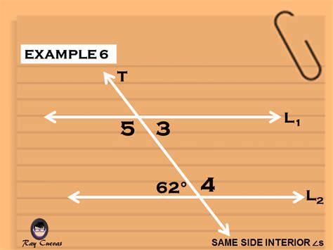 Same Side Interior Angles Theorem Proof And Examples HubPages