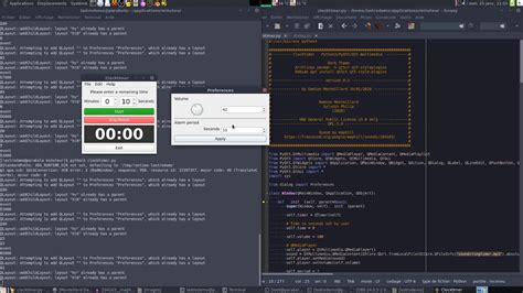 Clocktimer Software Python3 Pyqt5 Youtube