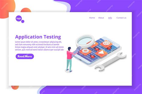 모바일 응용 프로그램 개발 테스트 및 프로토 타이핑 프로세스 아이소 메트릭 앱 인터페이스 구축 프리미엄 벡터