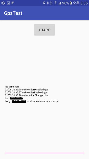 SW정리 gps example in android 안드로이드에서 gps 사용하기 예제