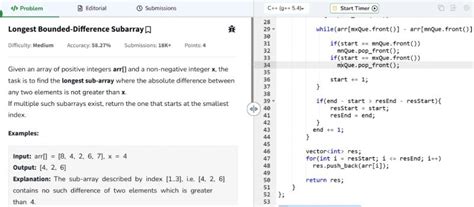 day109 gfg160 geeksforgeeks problem dsa codingchallenge