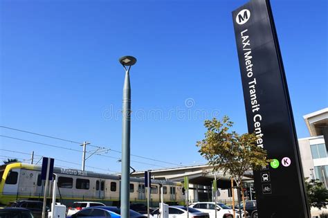 Los Angeles California Lax Metro Transit Center Intermodal Transport