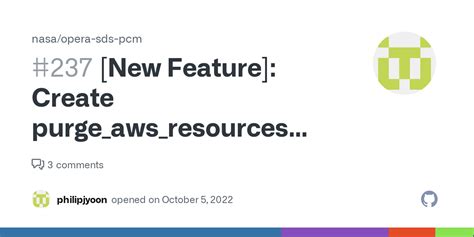 New Feature Create Purgeawsresources Variable In Terraform · Issue 237 · Nasaopera Sds