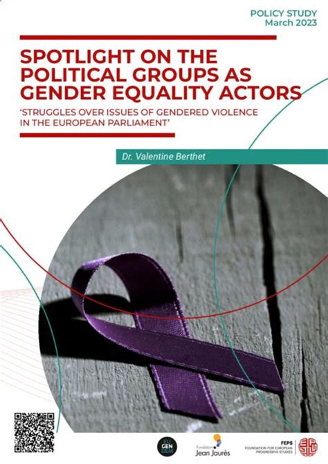 Spotlight On The Political Groups As Gender Equality Actors
