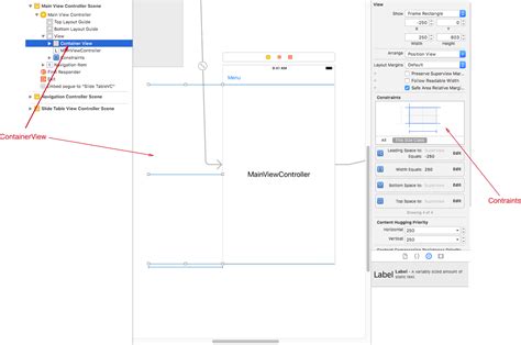 Ios Create Navigation Drawer By Presenting Controller Stack Overflow