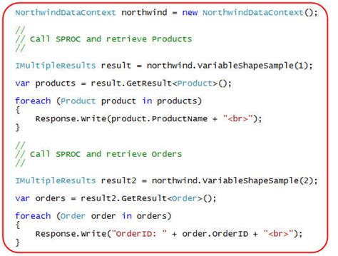 Linq To Sql Parte 6 Obtener Datos Con Procedimientos Almacenados