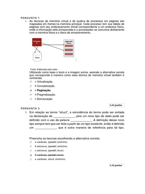 Univesp Semana 5 Sistema Pdf Ponteiro Programação De