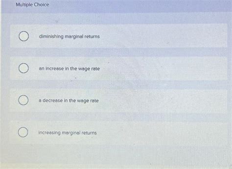 Solved Refer To The Diagram If Labor Is The Only Variable