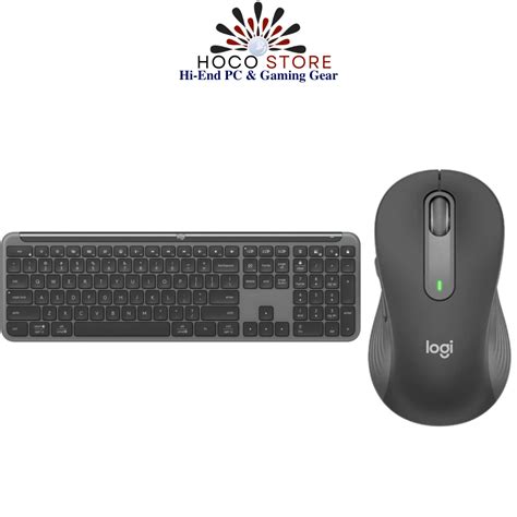 Meta Title Combo Bàn Phím Logitech K và Chuột Không Dây Logitech M L Đen SilentTouch