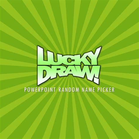 Lucky Draw Powerpoint Random Name Picker Etsy