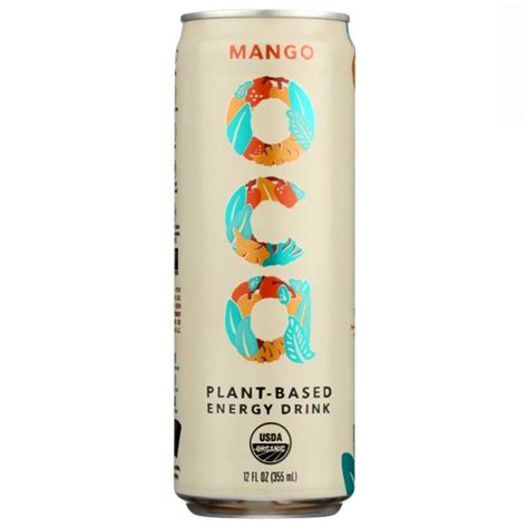 Oca Energy Drink Oca Mango Oca Plant Based Energy Drink Vegan