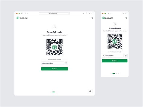Qr Code 2fa Multi Step Onboarding — Untitled Ui By Jordan Hughes® On